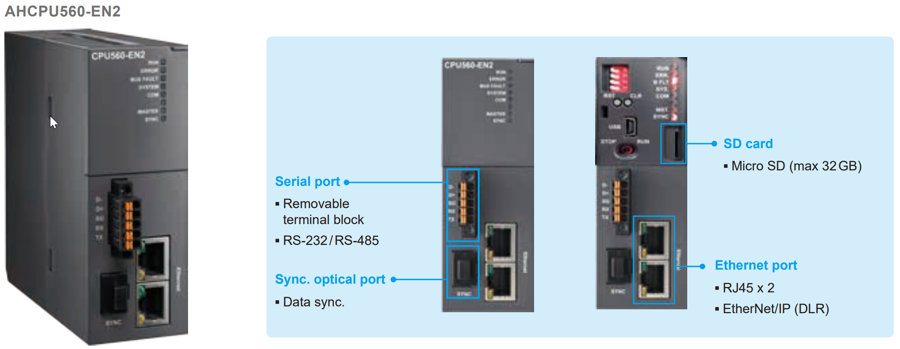 AH Series Redundant CPU - Delta Industrial Automation
